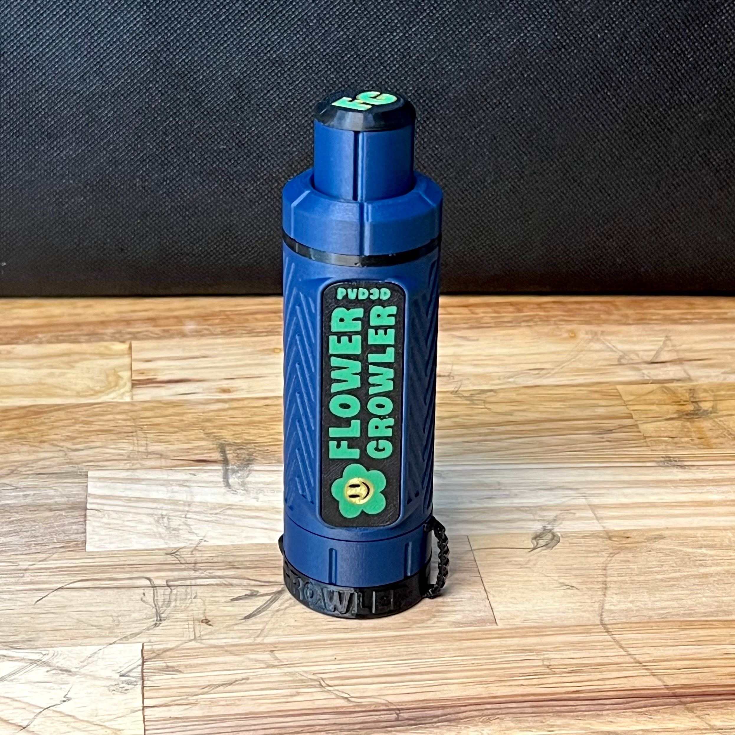 Flower Growler™ Matte Blue Cone Filler Set – PVD3D - Flower Growler